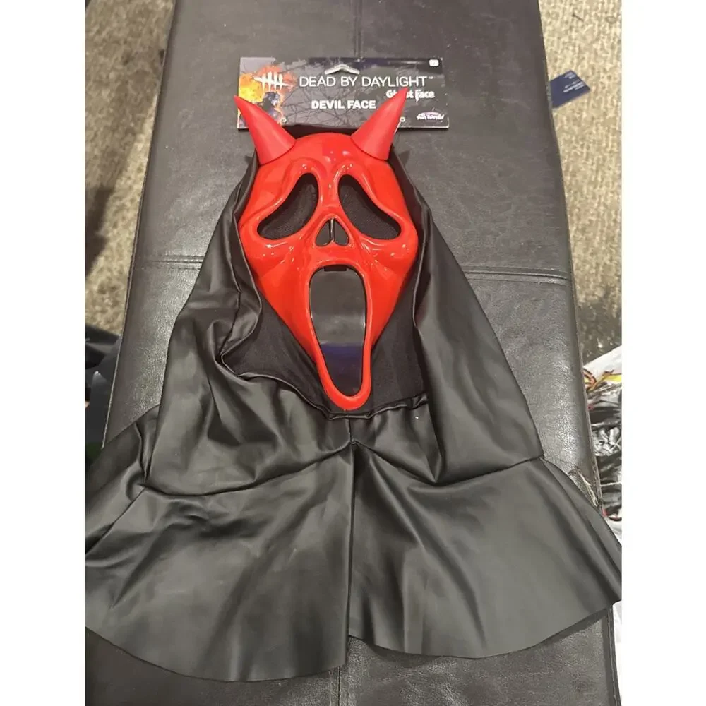 Fun World | Other | Dead By Daylight Devil Ghost Face Mask Red W Black ...